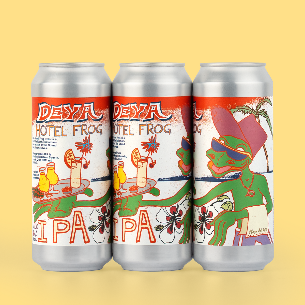 500ML - HOTEL FROG - 6.0% - IPA – DEYA Brewing Company