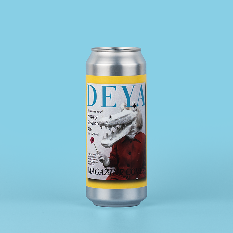 500ML - MAGAZINE COVER - 4.2% - PALE ALE – DEYA Brewing Company